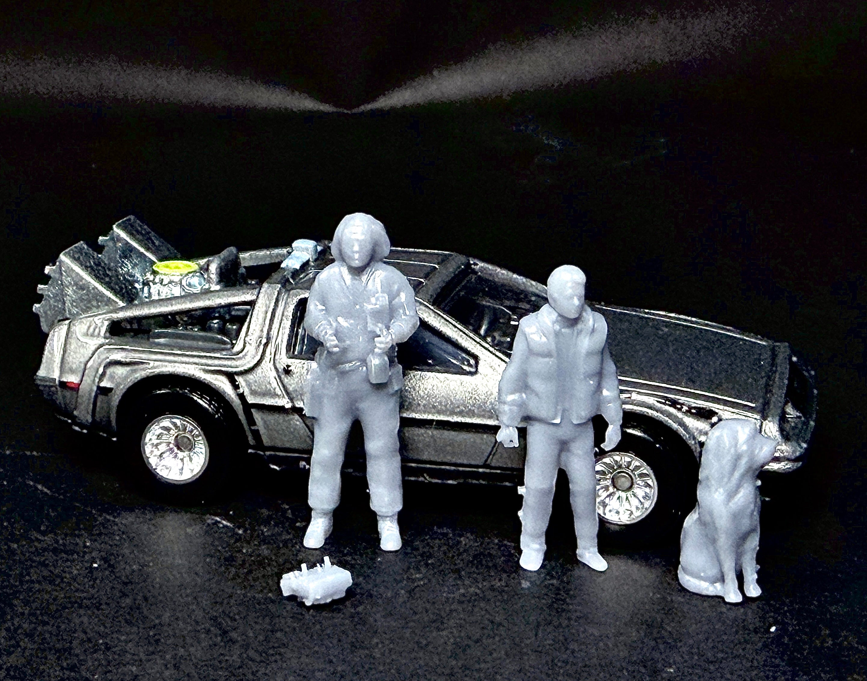 1/64 scale back to the future figures – Hooligan Scale Models