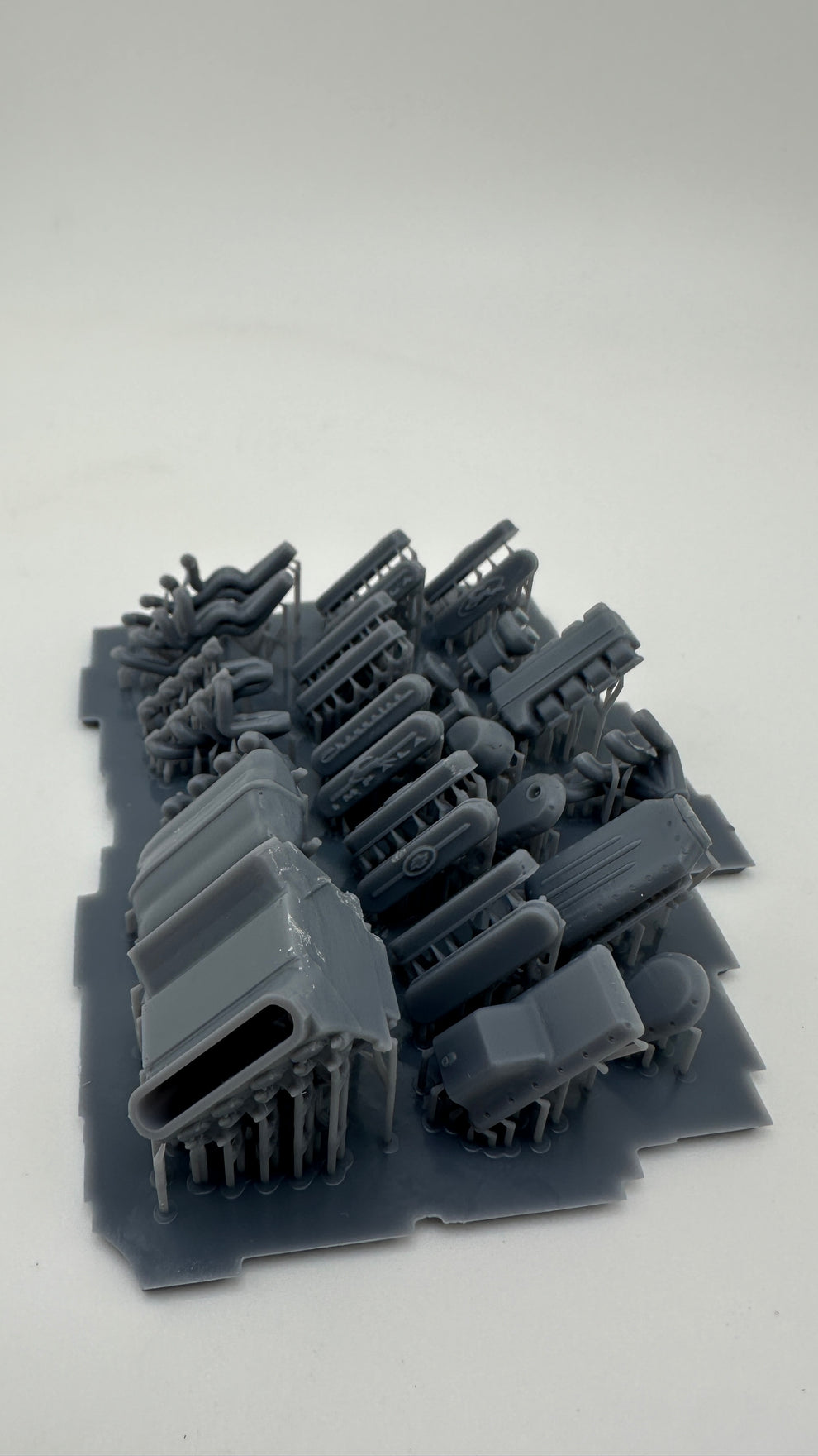 Billet LSX Show Engine with Transmission – Hooligan Scale Models