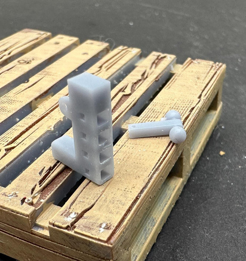1:25 Scale adjustable ball and hitch – Hooligan Scale Models