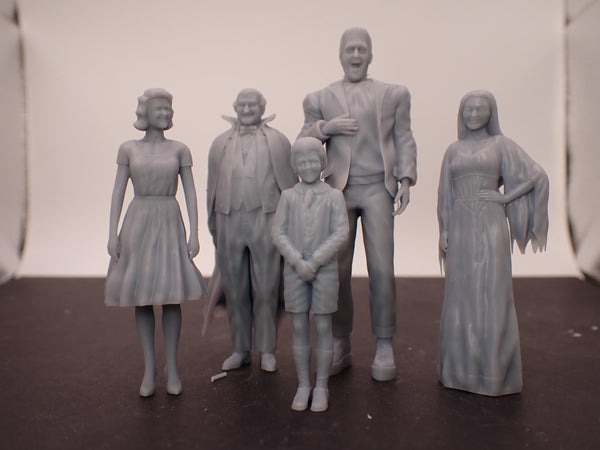 Scale Model Munsters 3D printed – Hooligan Scale Models